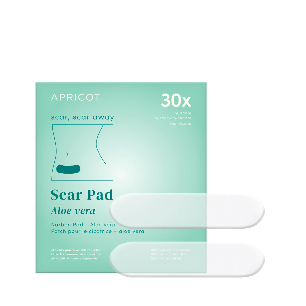 Silicone Scar Pads with aloe vera – APRICOT Beauty