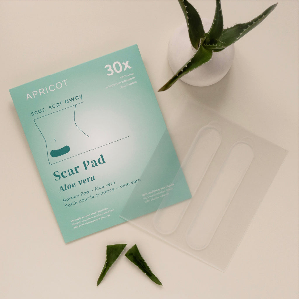 Silicone Scar Pads with aloe vera – APRICOT Beauty